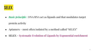 THERAPEUTIC APTAMERS.pptx