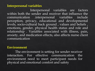 Therapeutic communication | PDF