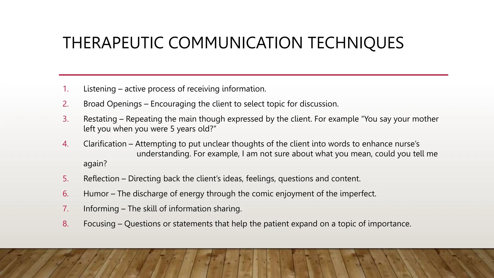 Therapeutic Communication and Nurse – Patient Interaction 1.pptx