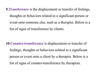 Therapeutic Communication technique and JOHARI WINDOW Unit 4(2).pptx