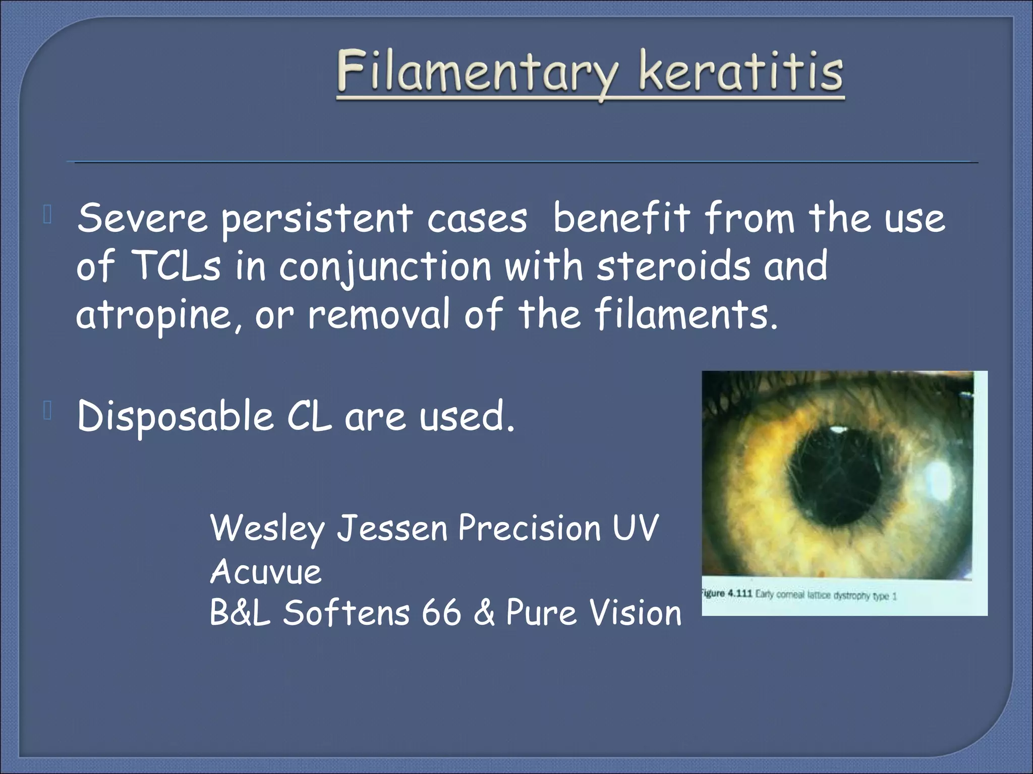 Therapeutic contact lens | PPT