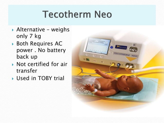 Therapeutic cooling during neonatal transport | PPTX