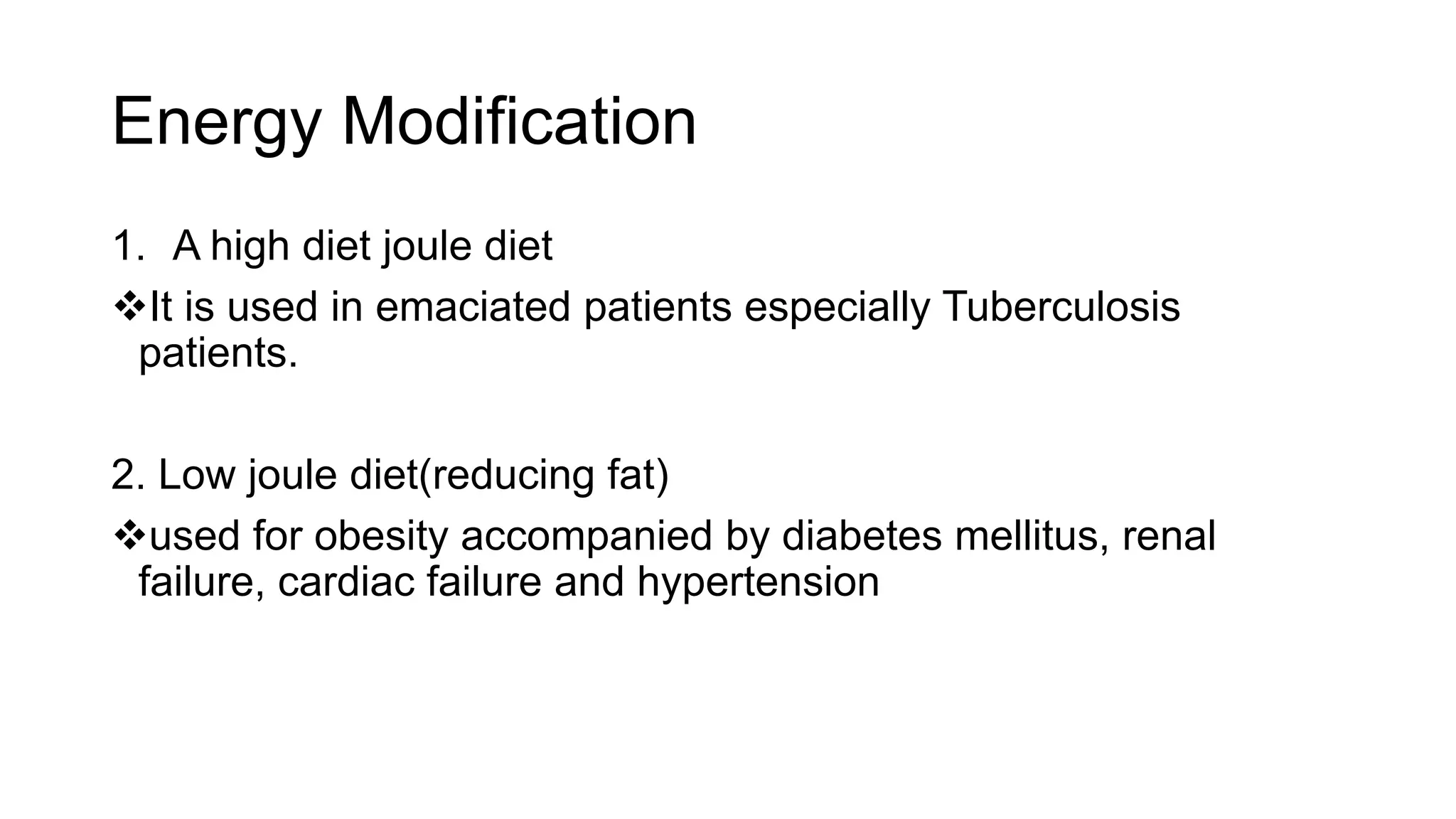 therapeutic diet.pptx | Digestive Disorders | Diseases and Conditions