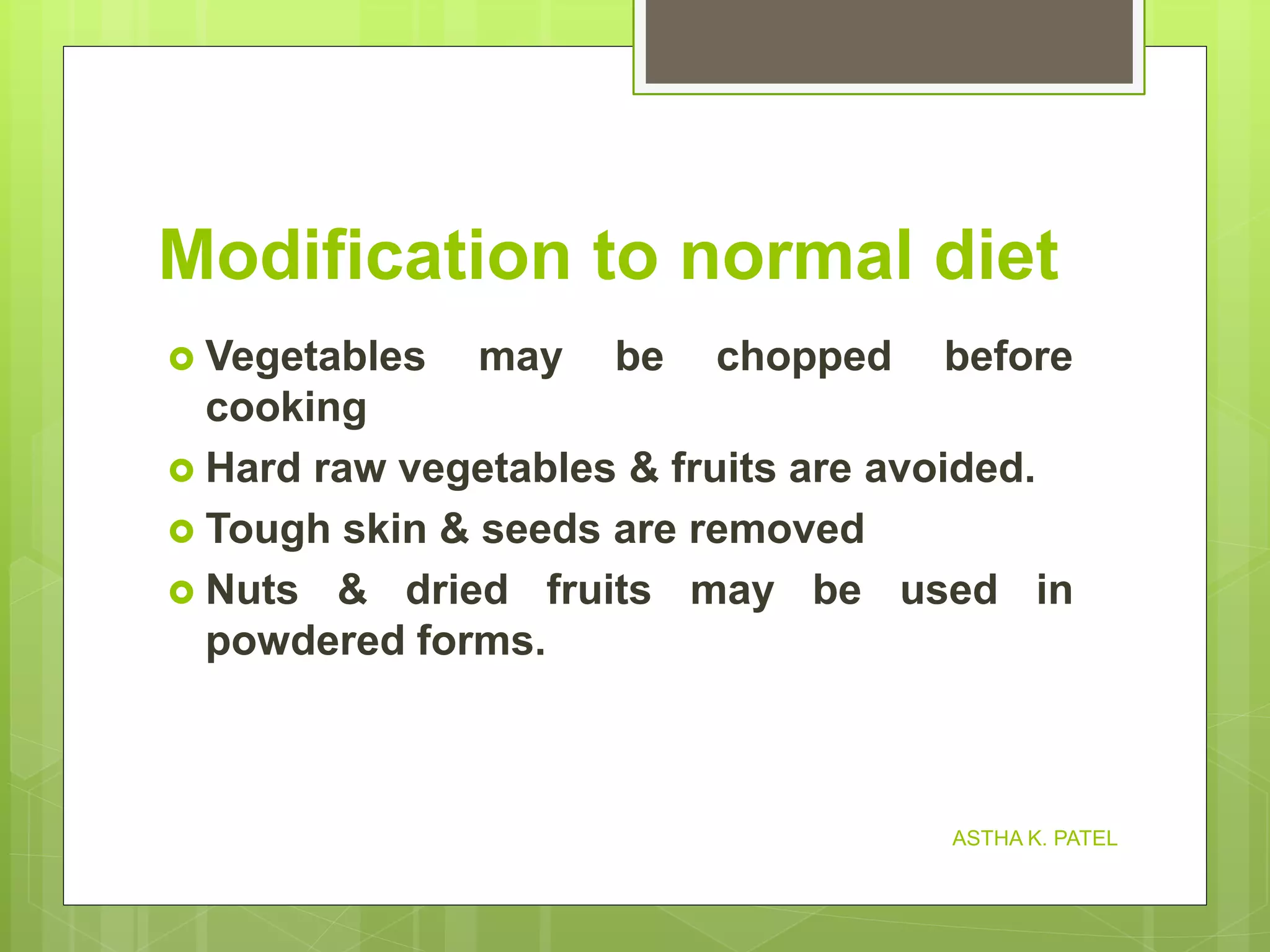 Therapeutic diet or Types of Diet | PPTX