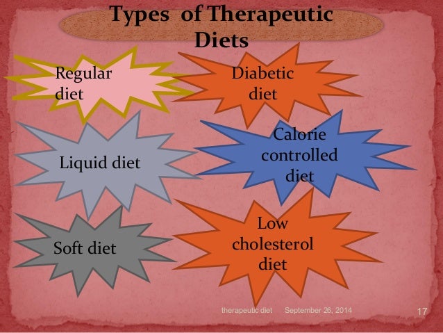Therapeutic diets