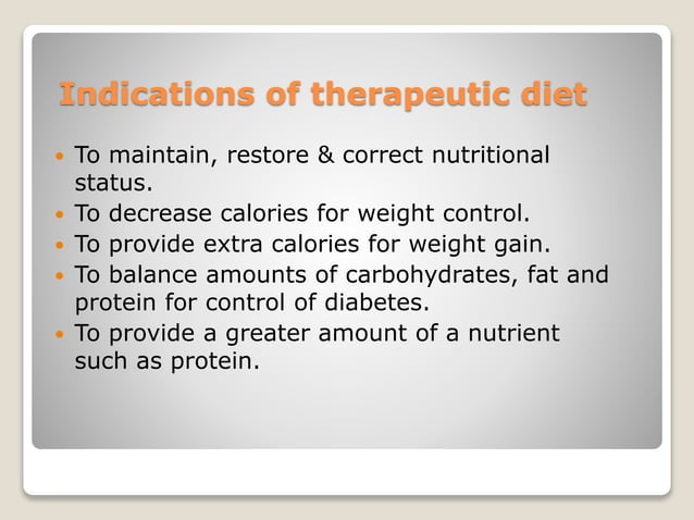 Therapeutic Diets Applied Nutrition and Dietics in BSc Nursing | PPTX ...