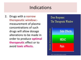 Therapeutic drug monitoring | PPTX
