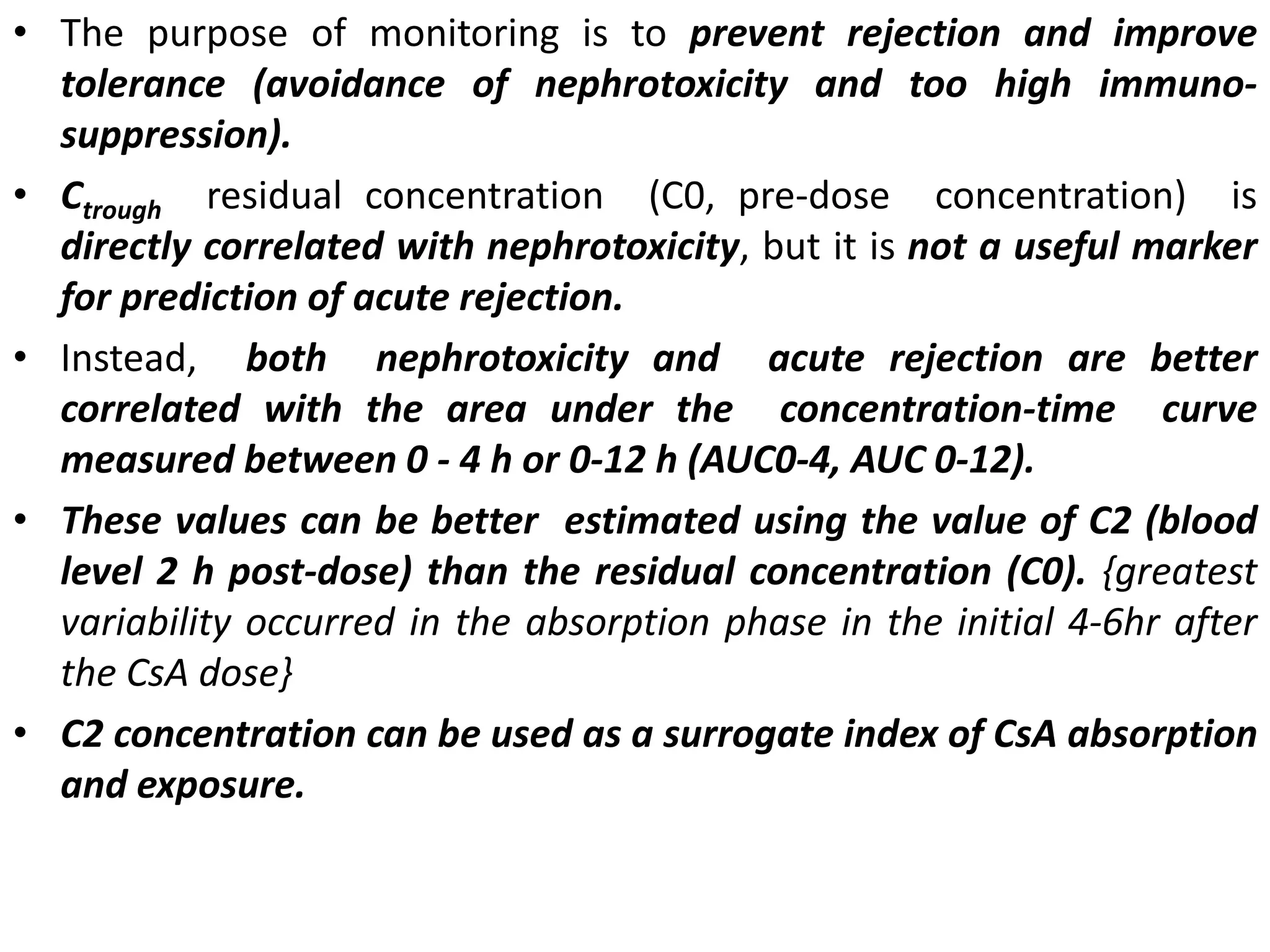 Therapeutic drug monitoring | PPTX