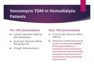 Therapeutic drug monitoring | PPTX
