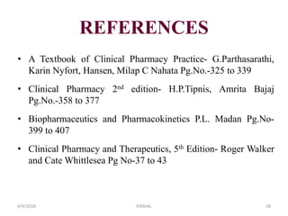 Therapeutic drug monitoring | PPTX