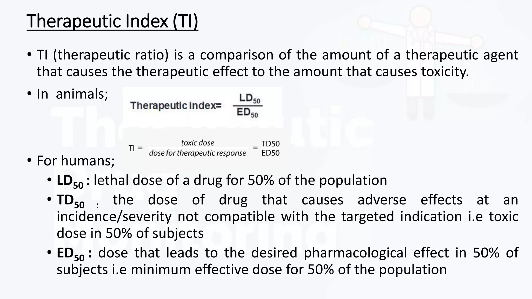 Therapeutic drug monitoring (TDM) | PPTX