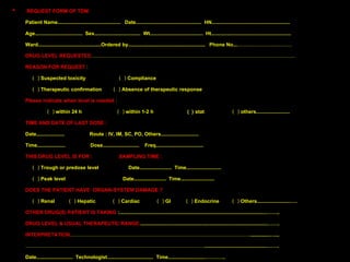 Therapeutic drug monitoring | PPTX