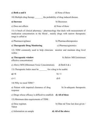 Therapeutic drug monitoring- Descriptive questions and answers.docx