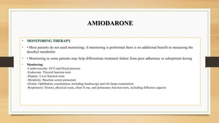 Therapeutic drug monitoring of cardiovascular agents | PPTX