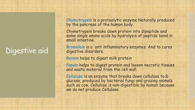 Therapeutic enzymes working | PPTX | Physical Therapy | Wellness