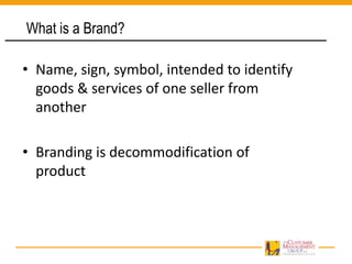 Pharmaceutical Branding: Therapeutic Franchise / Range Brand Model | PPTX