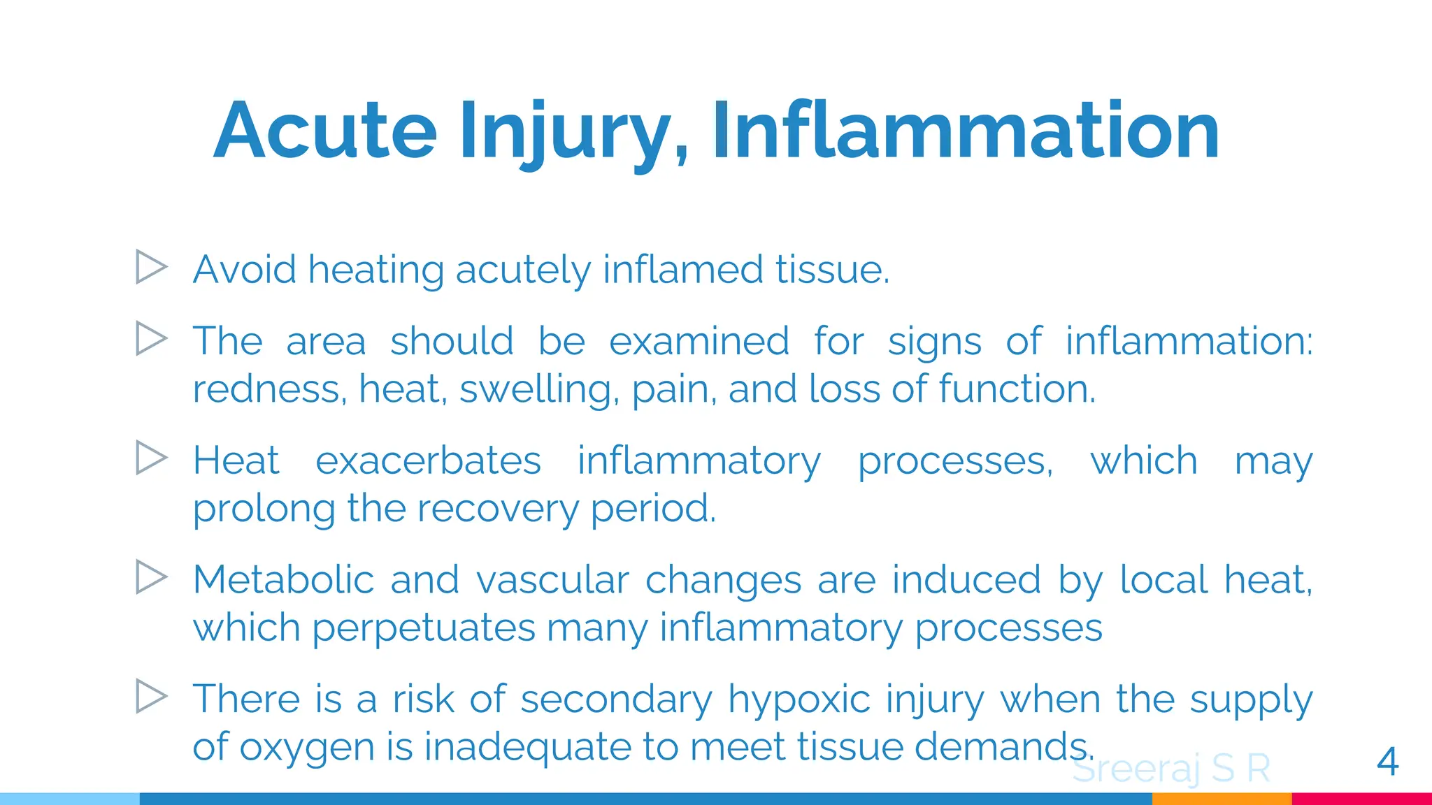 Therapeutic Heat: Contraindications and Precautions | PPTX