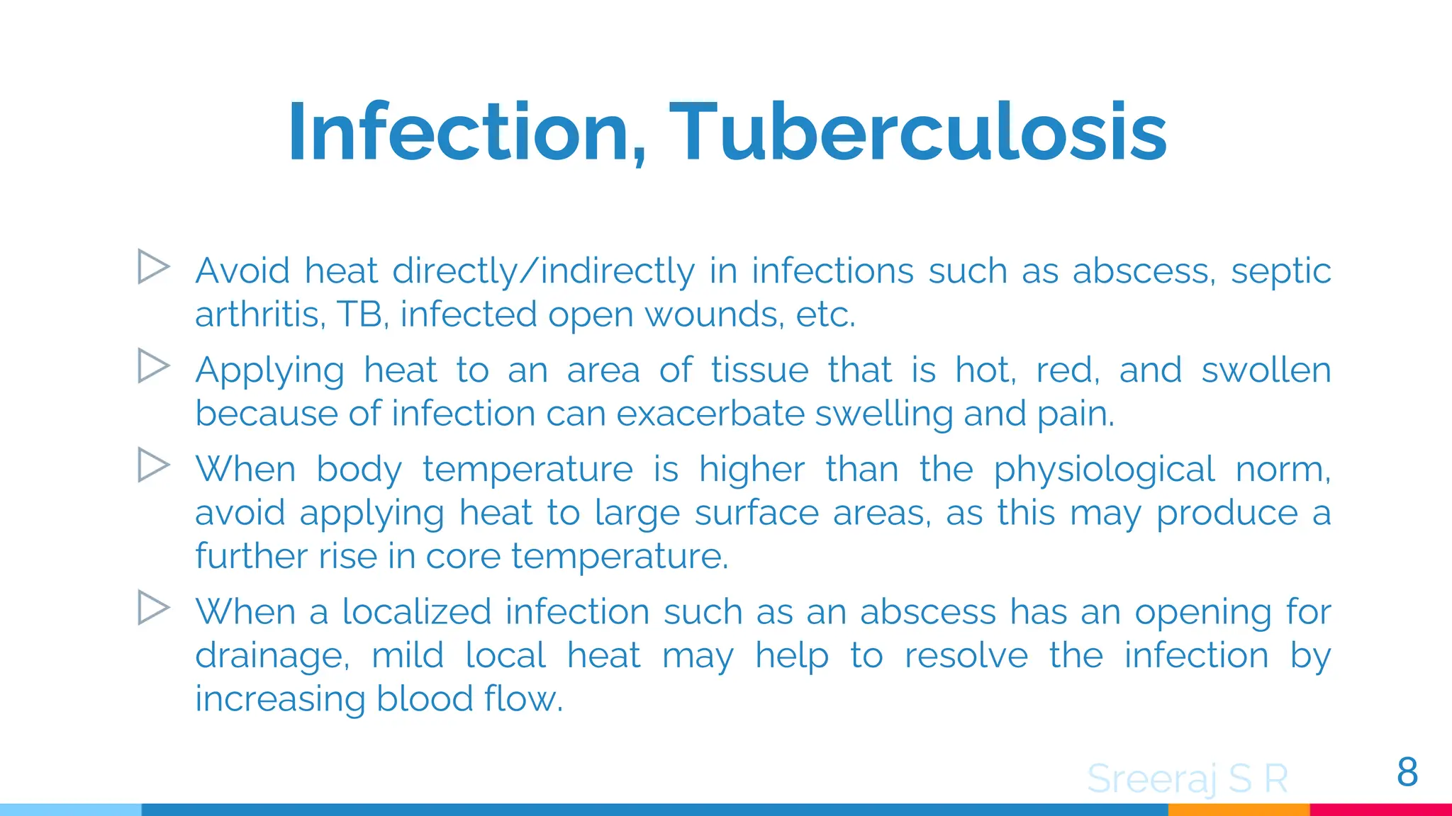 Therapeutic Heat: Contraindications and Precautions | PPTX