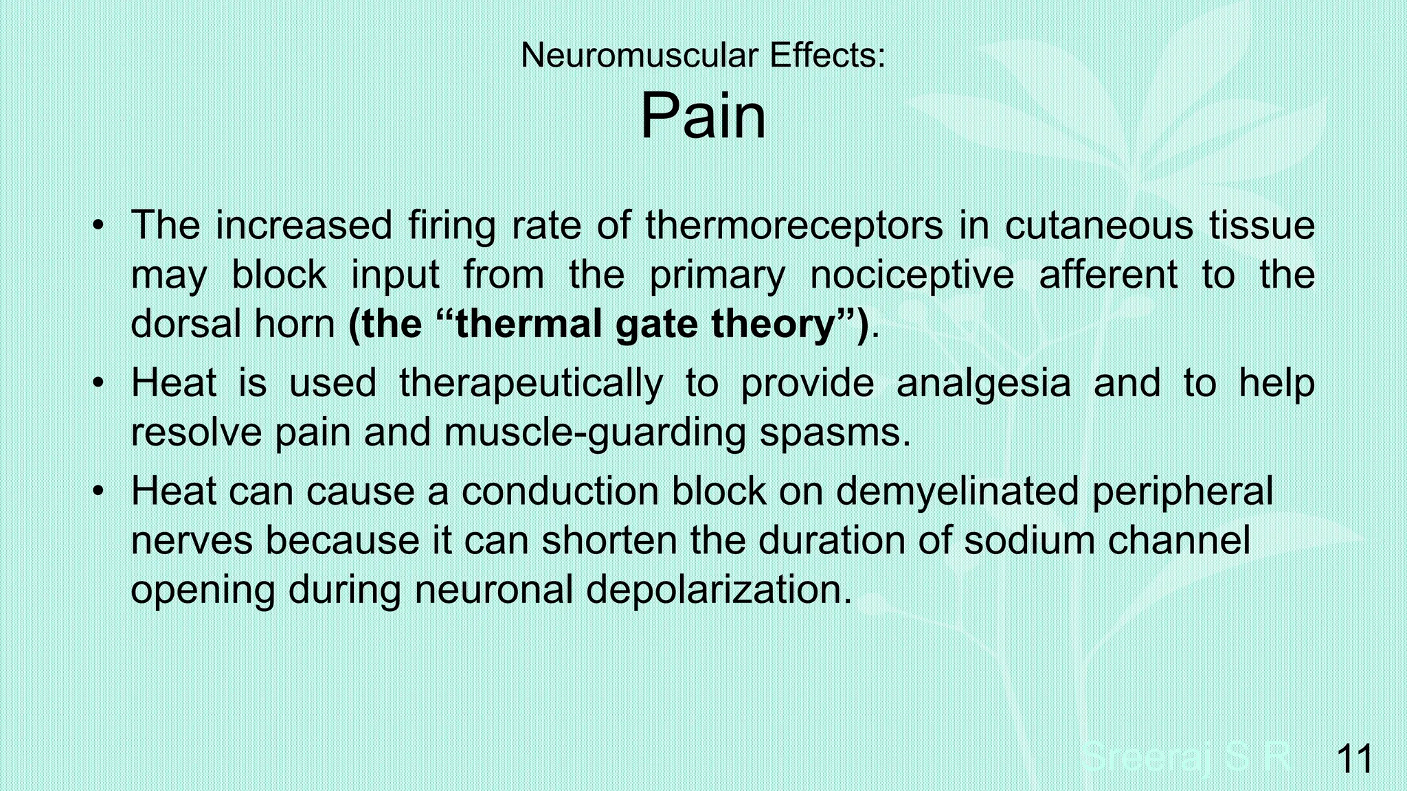 Therapeutic Heat: Physiological & Therapeutic Effects | PPTX