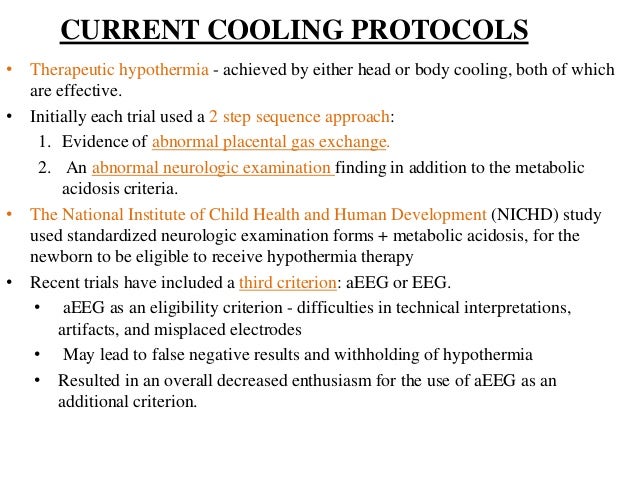 Therapeutic hypothermia