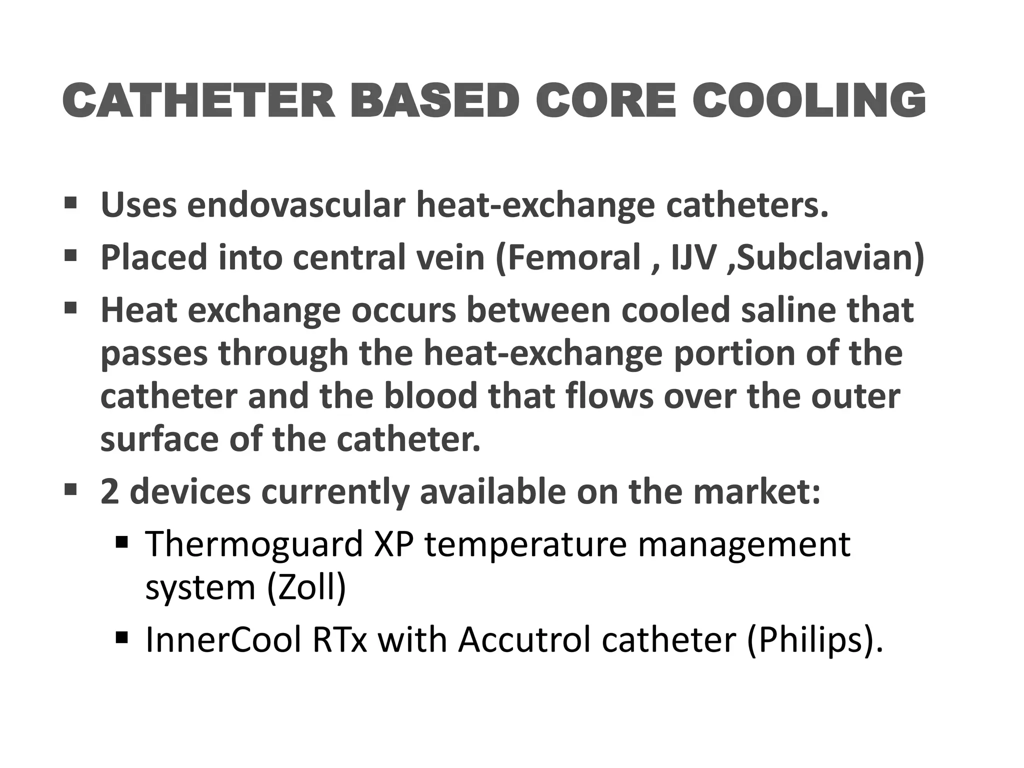 Targeted temperture management | PPTX