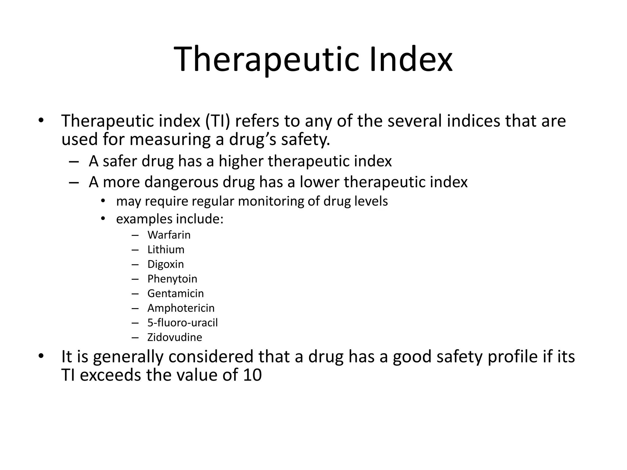 THERAPEUTIC INDEX.pptx