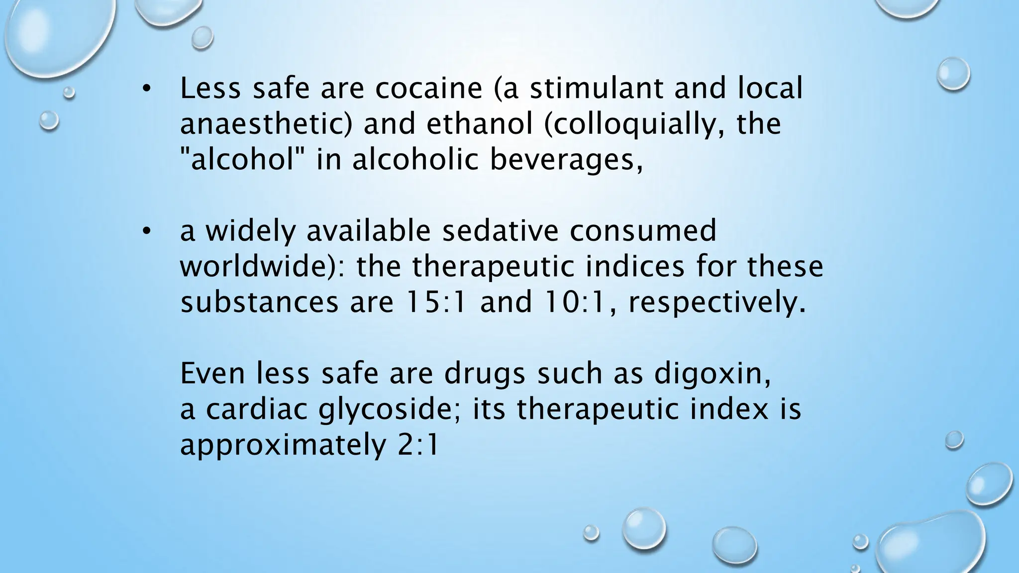 Therapeutic index and window & clinical significance | PPTX