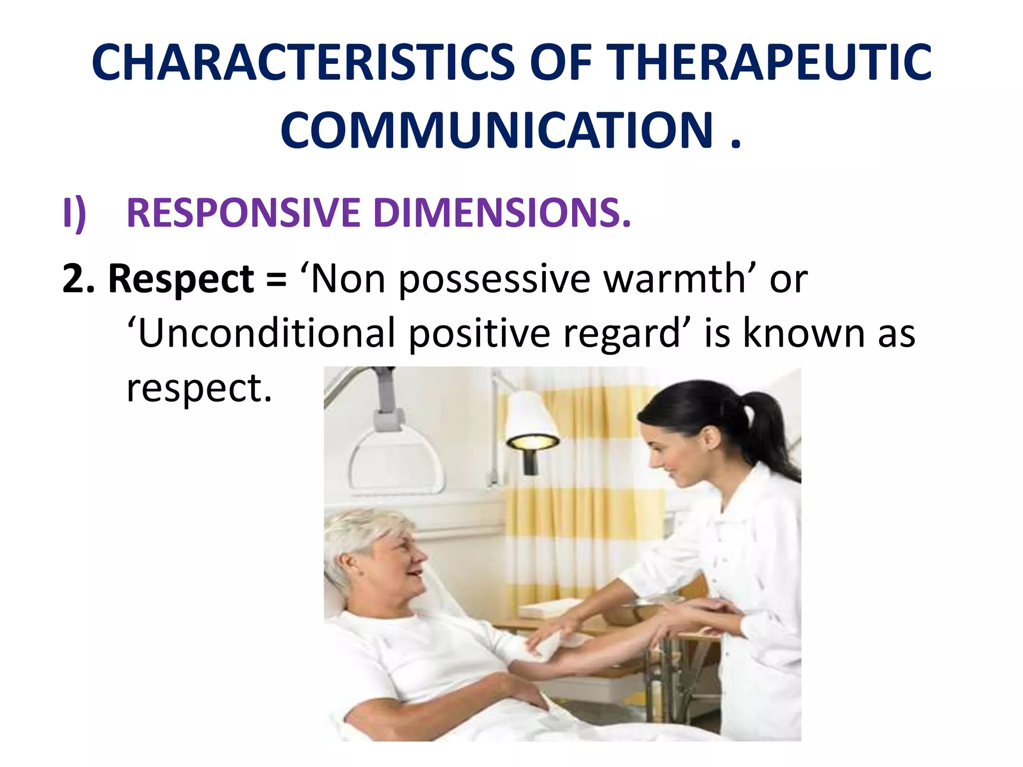 Therapeutic Communication and Nurse-Patient relationship - Manulal V S ...