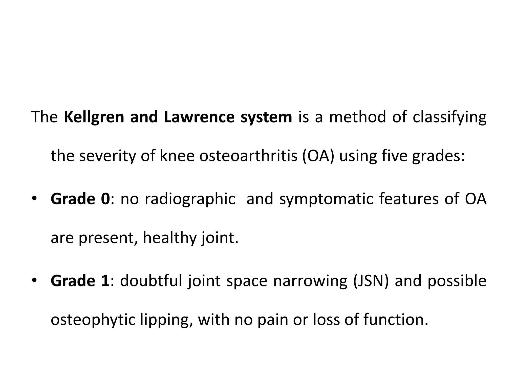 Therapeutic management of knee osteoarthritis; physiotherap case study ...