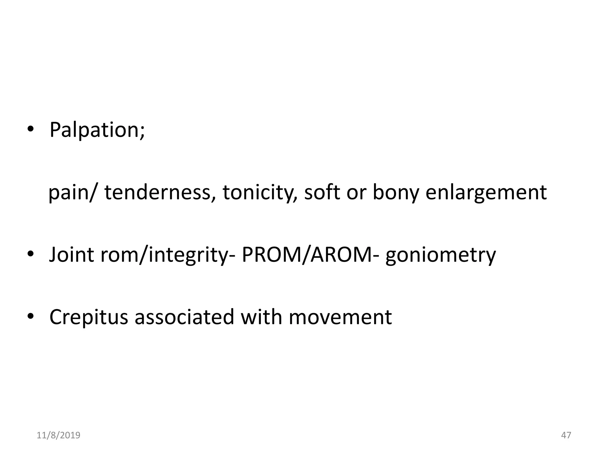 Therapeutic management of knee osteoarthritis; physiotherap case study ...