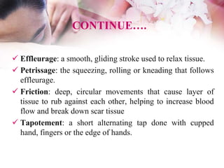 Therapeutic Massage presentation, Massage ppt, | PPTX