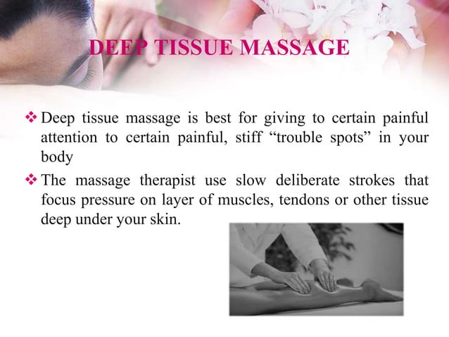 Therapeutic Massage presentation, Massage ppt, | PPTX