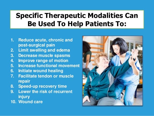 Therapeutic Modality Guide: Popular Pt And Rehab Tools