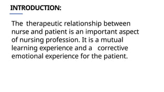 Therapeutic Nurse patient Relationship.pptx