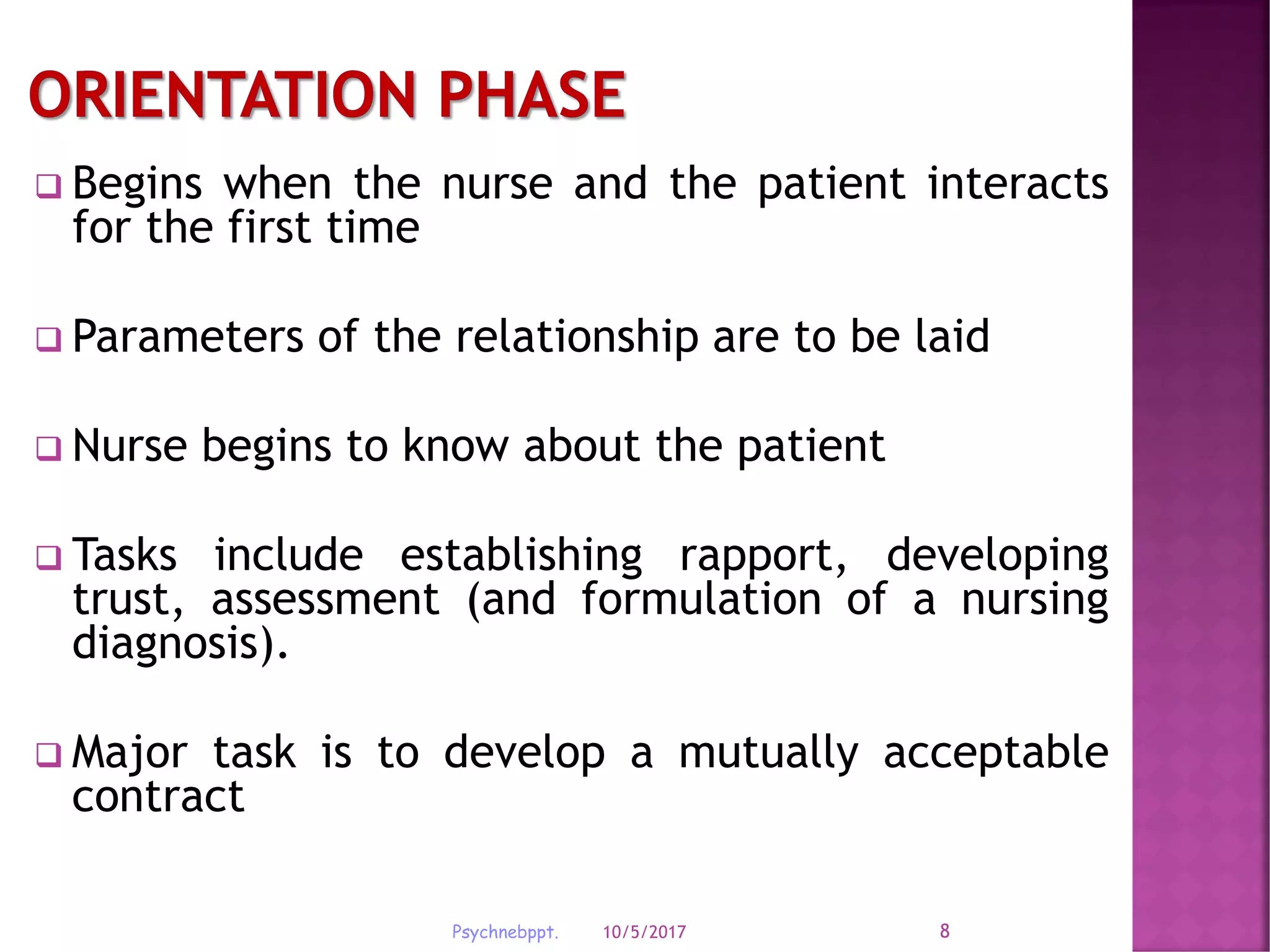 Therapeutic nurse patient relationship in psychiatry | PDF