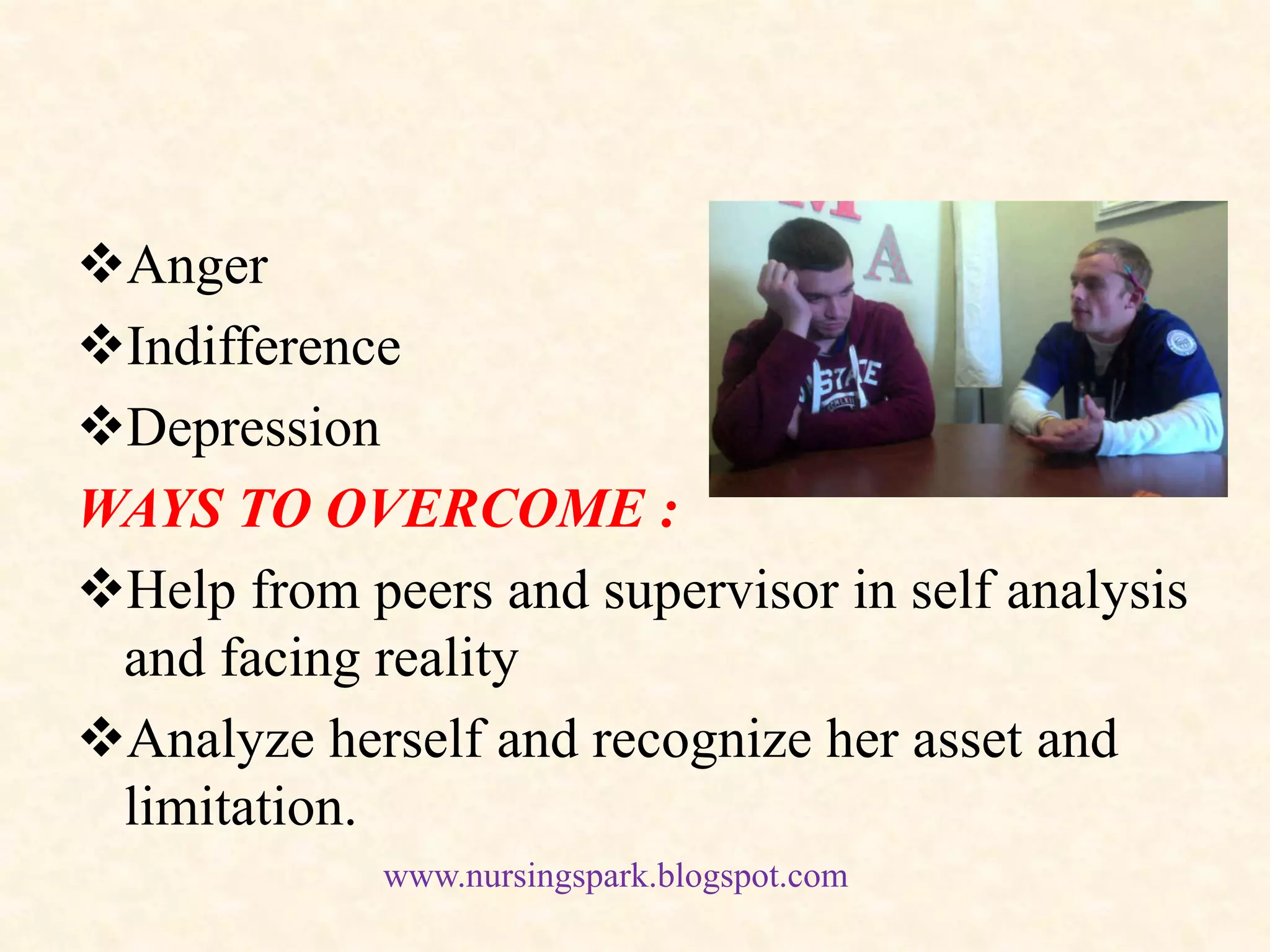 Therapeutic nurse patient relationship ,therapeutic impasses | PDF