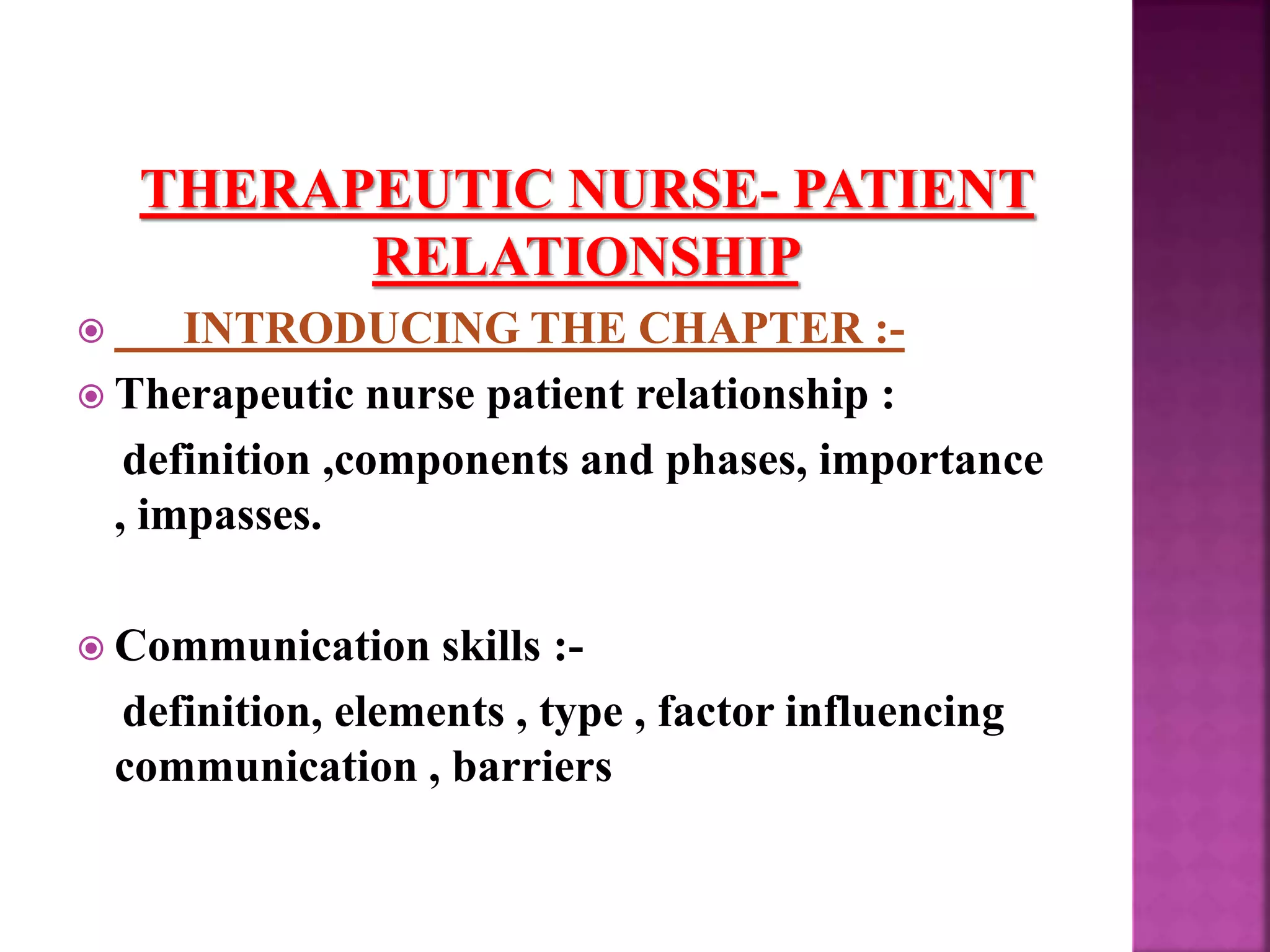 Therapeutic nurse pt relationship.docx