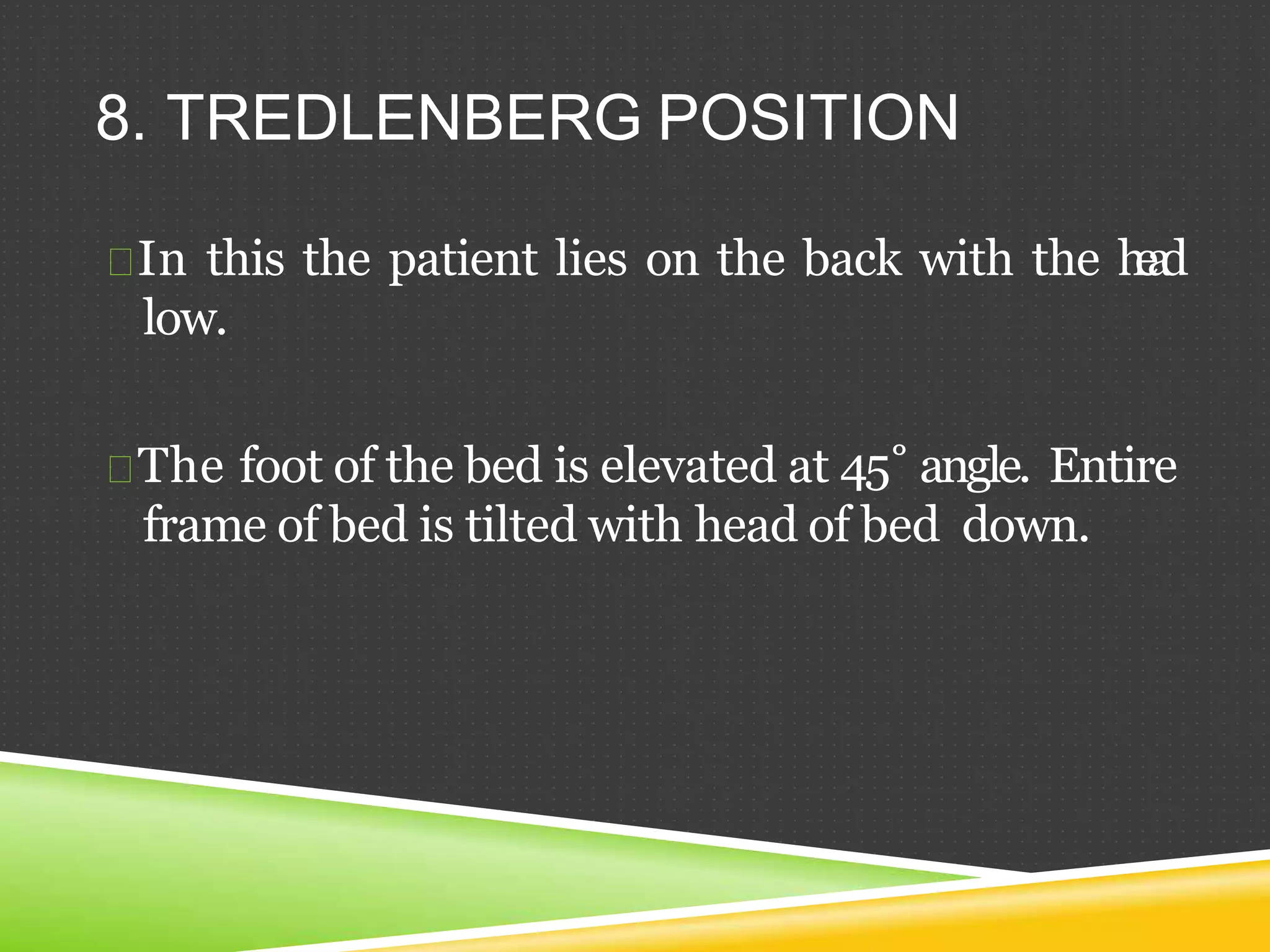 Therapeutic position compressed | PDF