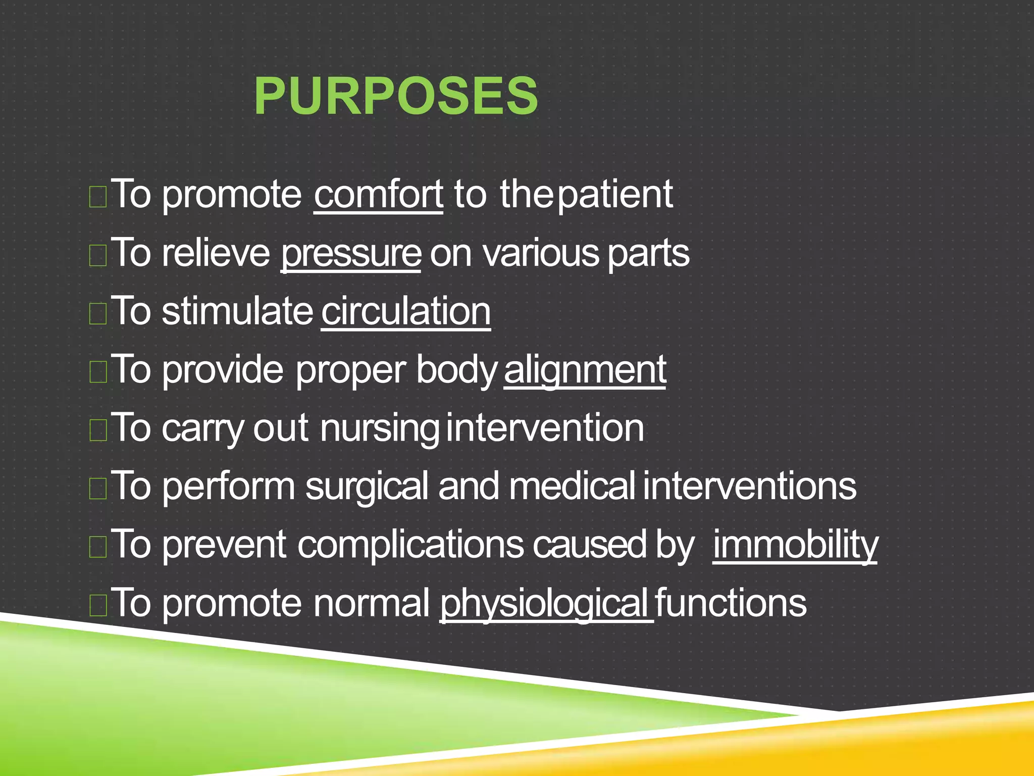 Therapeutic position compressed | PDF