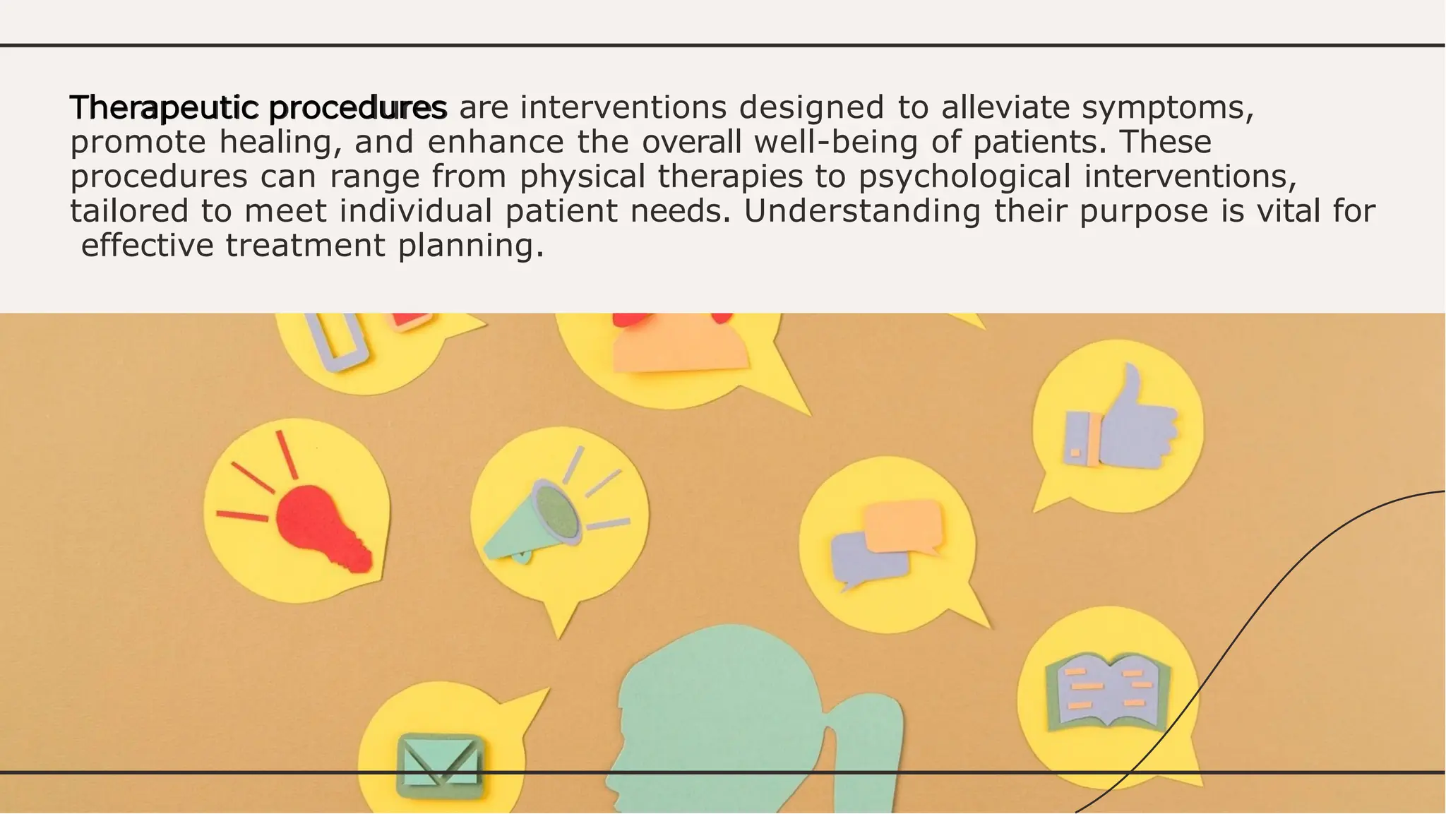 Therapeutic procedures for advanced Nursing pptx | PPTX