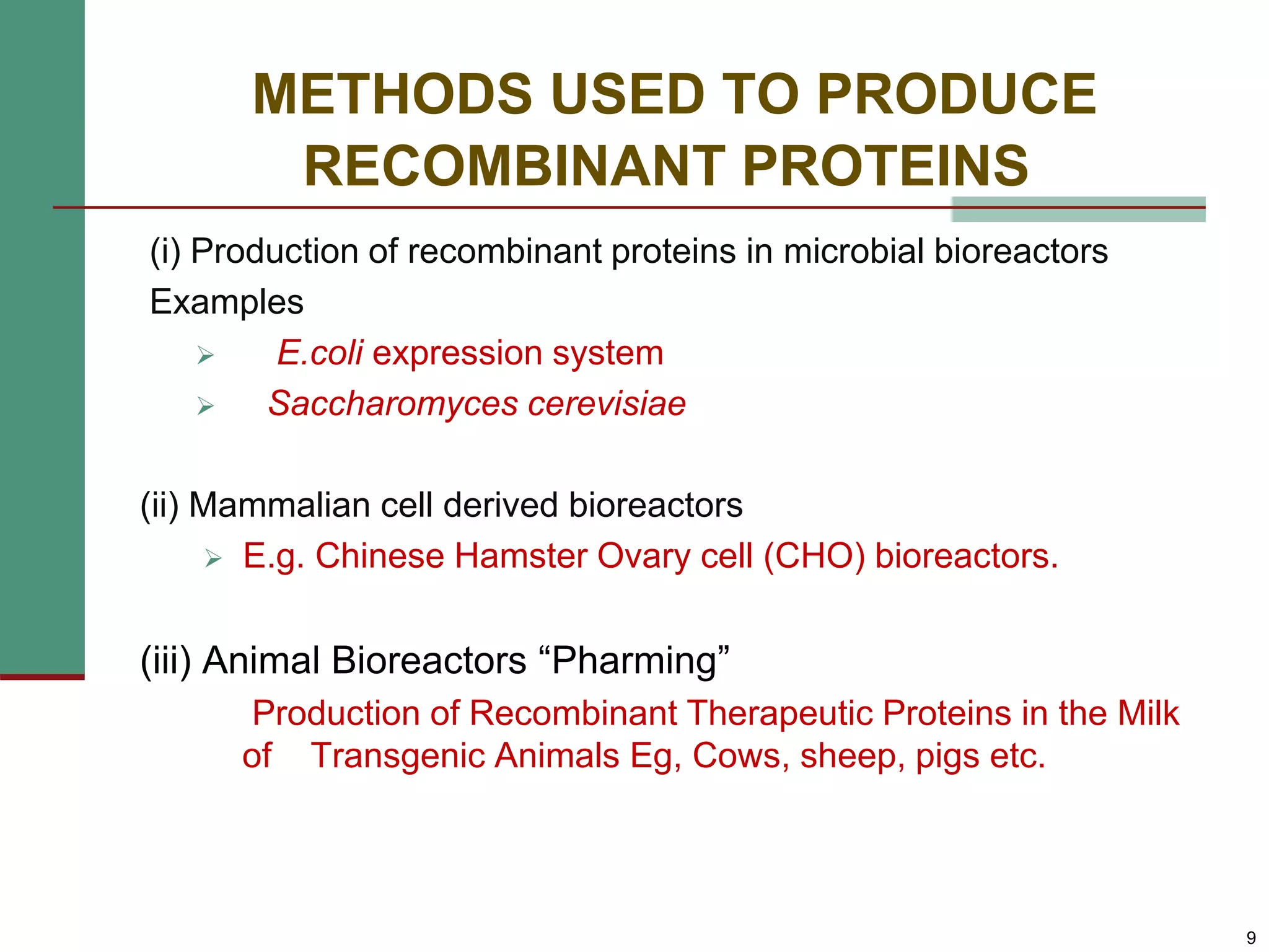 Therapeutic proteins | PPTX