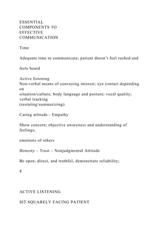 THERAPEUTIC RELATIONSHIPS & COMMUNICATIONDIFFERENT TYP.docx