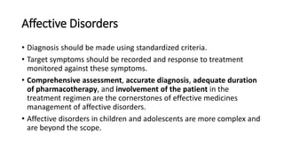 Therapeutics II-Affective Disorders.pptx
