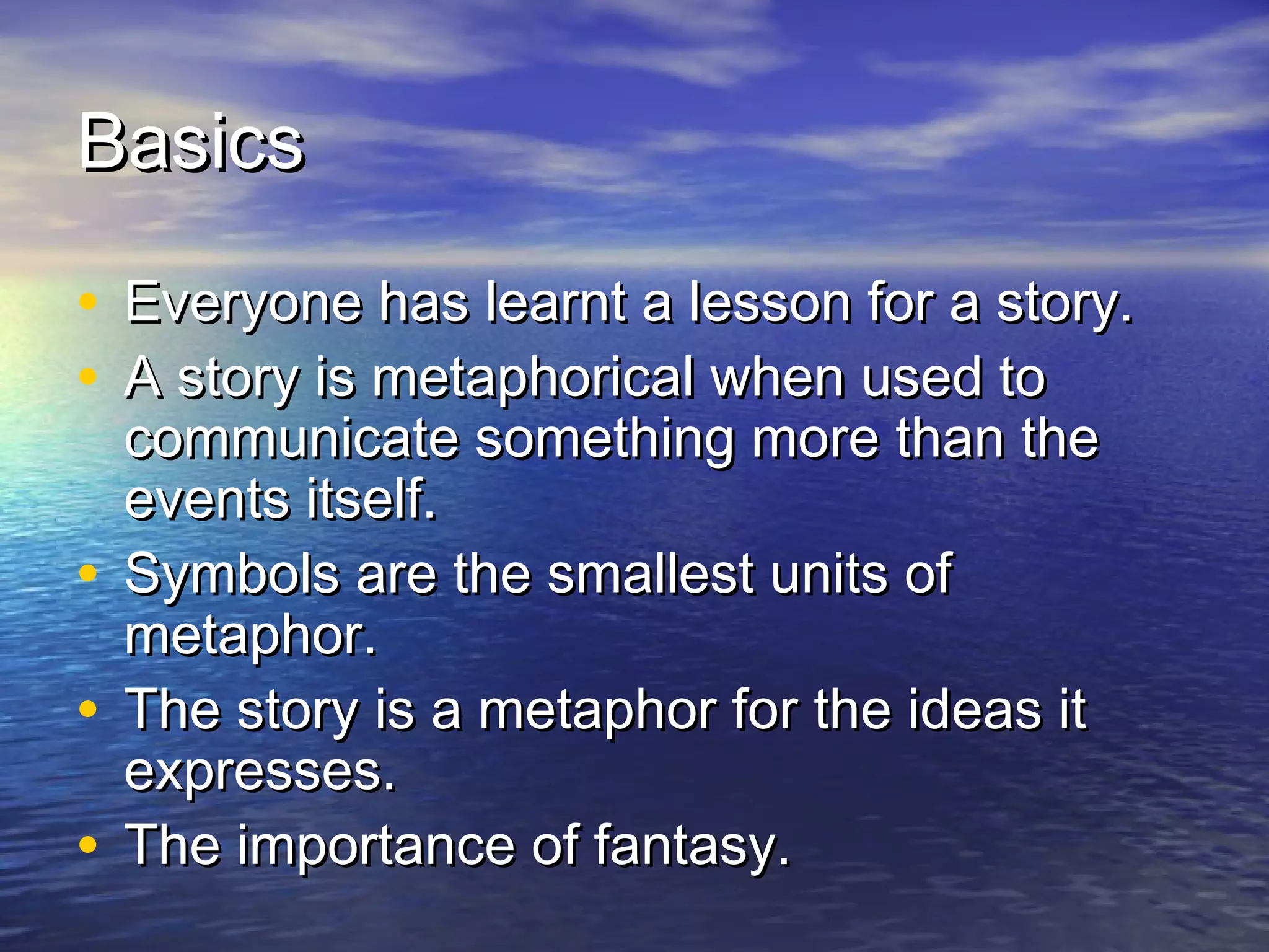 Therapeutic storytelling | PPT