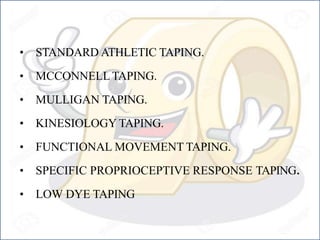 Therapeutic taping | PPTX