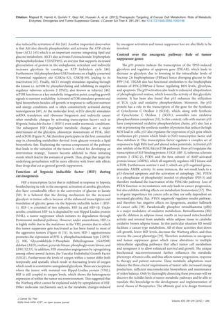 Therapeutic targeting of cancer cell metabolism --role of metabolic ...
