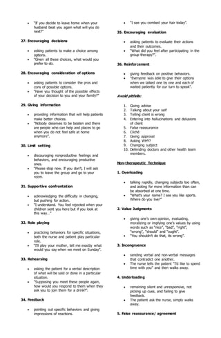 Therapeutic technique | DOCX | Physical Therapy | Wellness