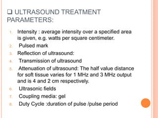 THERAPEUTIC ULTRASOUND.pptx