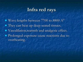 Infrared Waves Uses
