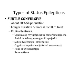 status epilepticus | PPT
